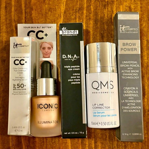 Qms | Skincare | 5 Item Beauty Bundle Skincare It Cosmetics Qms Lip ...